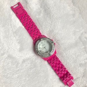 Accessories | Sophie Floating Crystals Watch | Poshmark